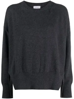 BARRIE Iconic Cashmere Pullover - Grey