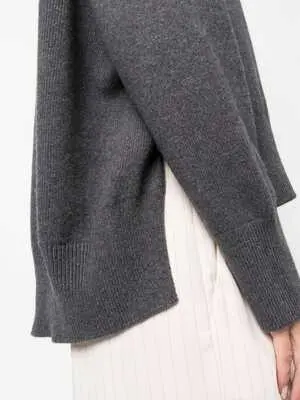 BARRIE Iconic Cashmere Pullover - Grey