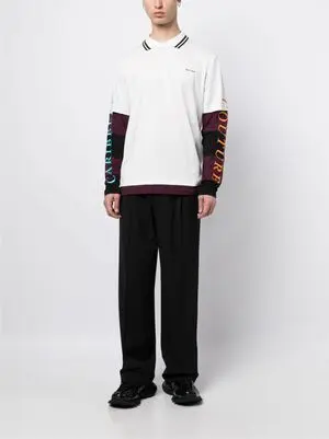 BOTTER Layered-effect Logo-embroidered T-shirt