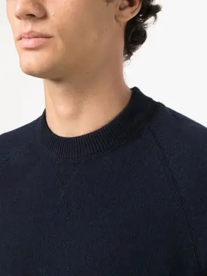 Paul Smith Long-sleeve Merino-wool Jumper - Blue