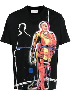 LIMITATO Graphic-print Short-sleeve Cotton T-shirt