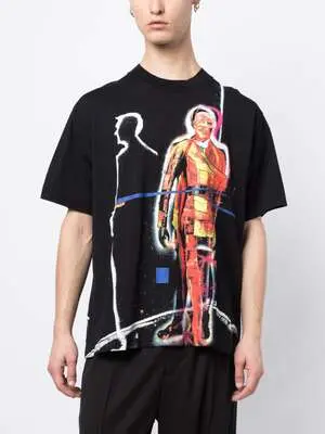 LIMITATO Graphic-print Short-sleeve Cotton T-shirt