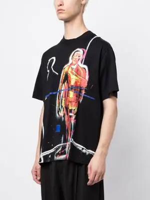 LIMITATO Graphic-print Short-sleeve Cotton T-shirt