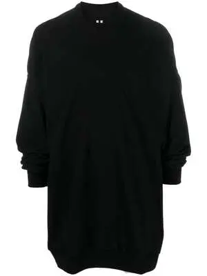 Rick Owens Splintered Peter Organic Cotton Jumper - Black