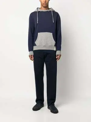 Ralph Lauren Two-tone Mélange-effect Hoodie