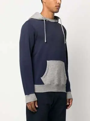 Ralph Lauren Two-tone Mélange-effect Hoodie
