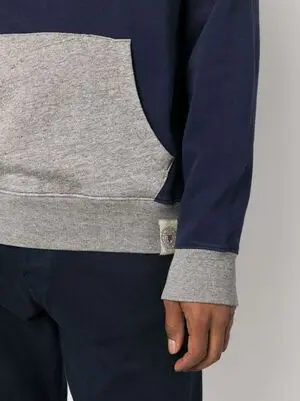 Ralph Lauren Two-tone Mélange-effect Hoodie