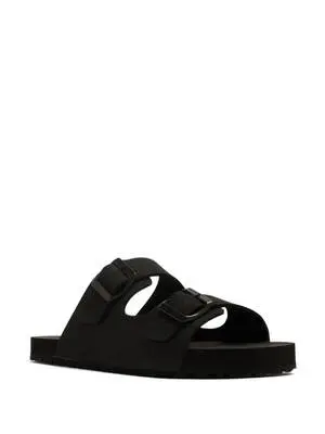 Manebí Logo-debossed Double-buckle Sandals
