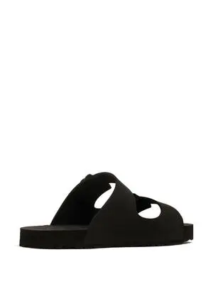 Manebí Logo-debossed Double-buckle Sandals