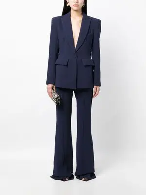Alex Perry High-waisted Flared Trousers