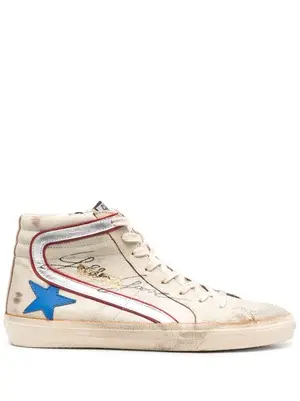 Golden Goose Zip Up Sneakers For Men