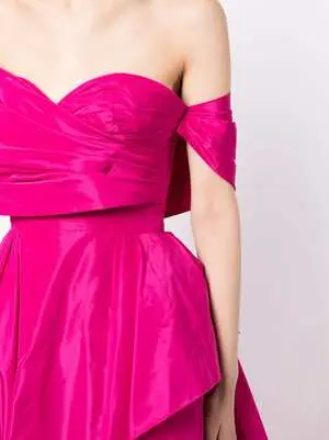 Zuhair Murad Asymmetric Off-shoulder Gown