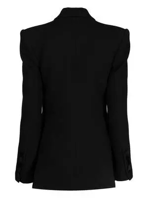 Alex Perry Peak-lapel Padded-shoulder Blazer