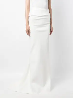 Maticevski High-waisted Fishtail Skirt