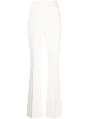 Akris High-waisted Flared Trousers