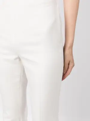 Akris High-waisted Flared Trousers