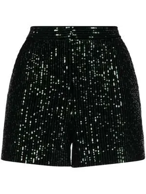Elie Saab High-waist Sequinned Shorts