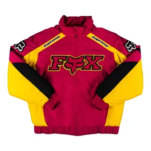 Supreme X Fox Racing Puffy Jacket - Pink