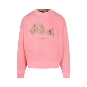 Palm Angels Teddy Bear Embroidered Sweatshirt