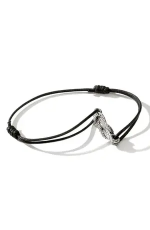 John Hardy Love Knot Sterling Cord Bracelet