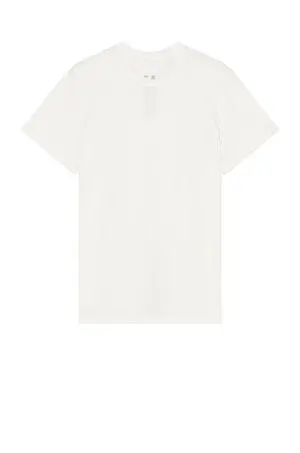 Rick Owens Short Level T In White - Milk