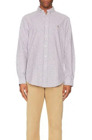 Polo Ralph Lauren Long Sleeve Shirt In White