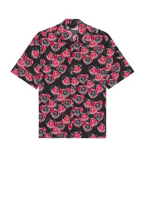 Moncler Shirt In Red - Multi