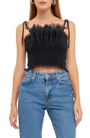 Endless Rose Cropped Tops