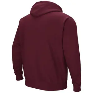 COLOSSEUM North Carolina Central Eagles Arch & Logo 3.0 Pullover Hoodie