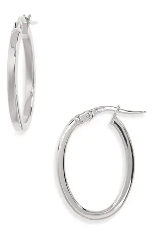 Roberto Coin Medium Hoop Earrings