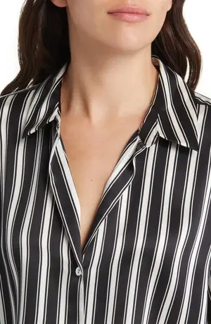 Rails Ledger Stripe Silk Shirt
