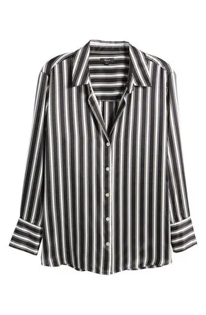 Rails Ledger Stripe Silk Shirt