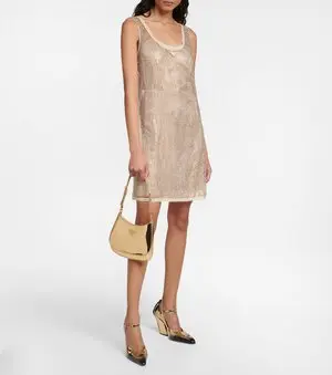 Prada Cleo Small Leather Shoulder Bag - Gold