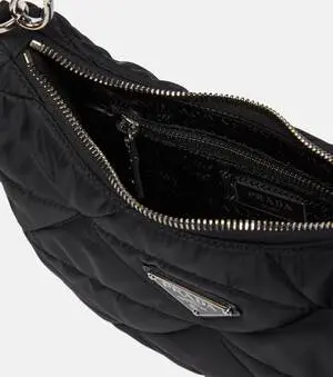 Prada Re-nylon Shoulder Bag - Black