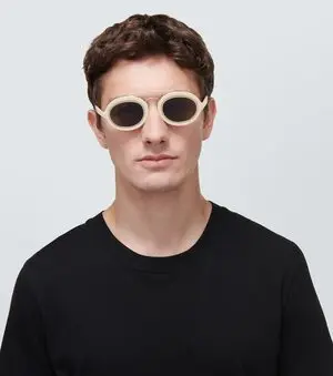 Fendi Ff Around Oval Sunglasses