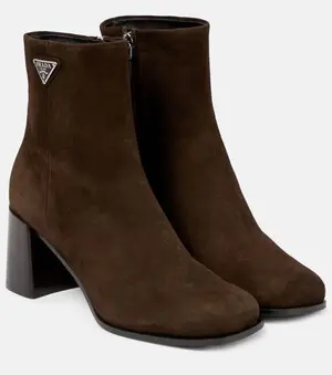 Prada Block Heel Boots For Women