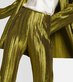 Galvan Nuage Pleated Wide Leg Trousers