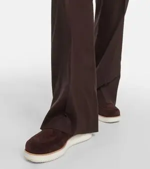 Gabriela Hearst Harry Shearling-lined Ankle Boots - Brown