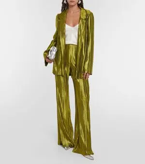 Galvan Nuage Pleated Blazer