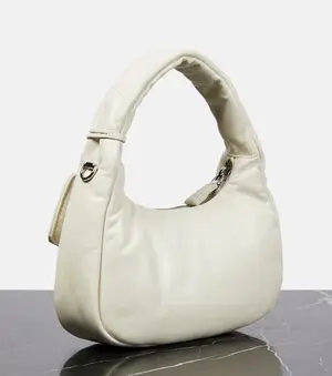 Prada Mini Leather Tote - White