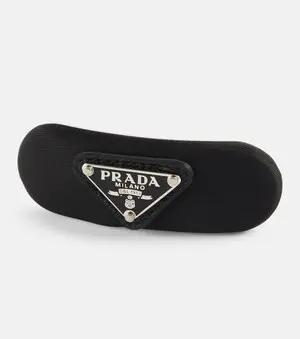 Prada Logo Hair Clip