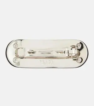 Prada Logo Hair Clip