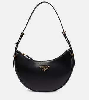 Prada Arqué Leather Shoulder Bag