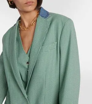 Etro Houndstooth Blazer