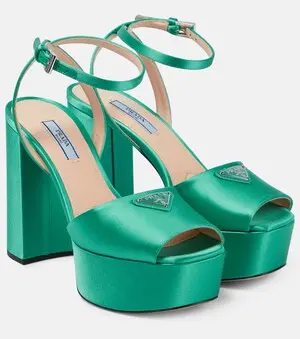 Prada Square Toe Sandals For Women