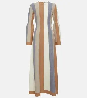 Gabriela Hearst Quinlan Maxi Dress - Multicoloured