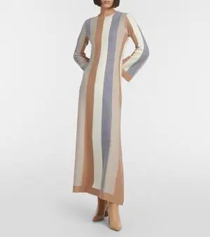 Gabriela Hearst Quinlan Maxi Dress - Multicoloured