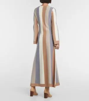 Gabriela Hearst Quinlan Maxi Dress - Multicoloured