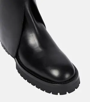 ANN DEMEULEMEESTER Jay Leather Knee-high Boots