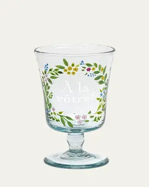 MARIN MONTAGUT A La Votre Wine Glass - Multi